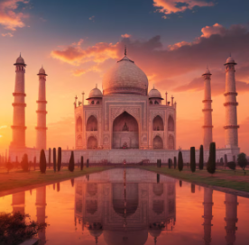 Taj Mahal Elevation: A View from Above - Tickets Taj Mahal
